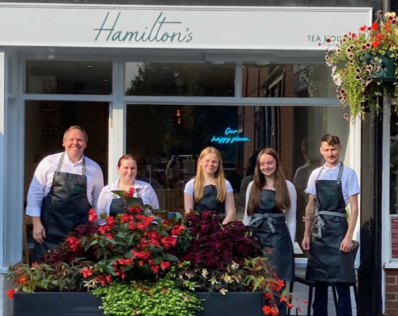 Hamilton’s Tea House – Afternoon Tea for 2 – Farnham Lions CIO