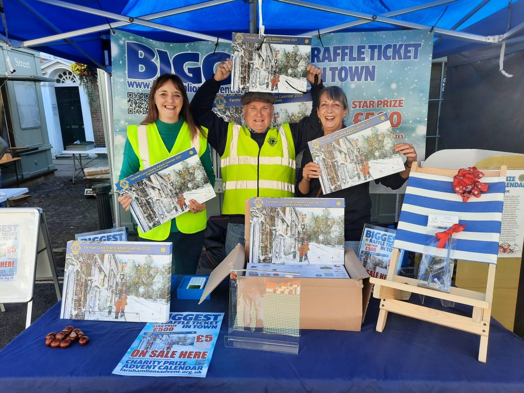 Farnham Lions Club CIO – Advent Calendar